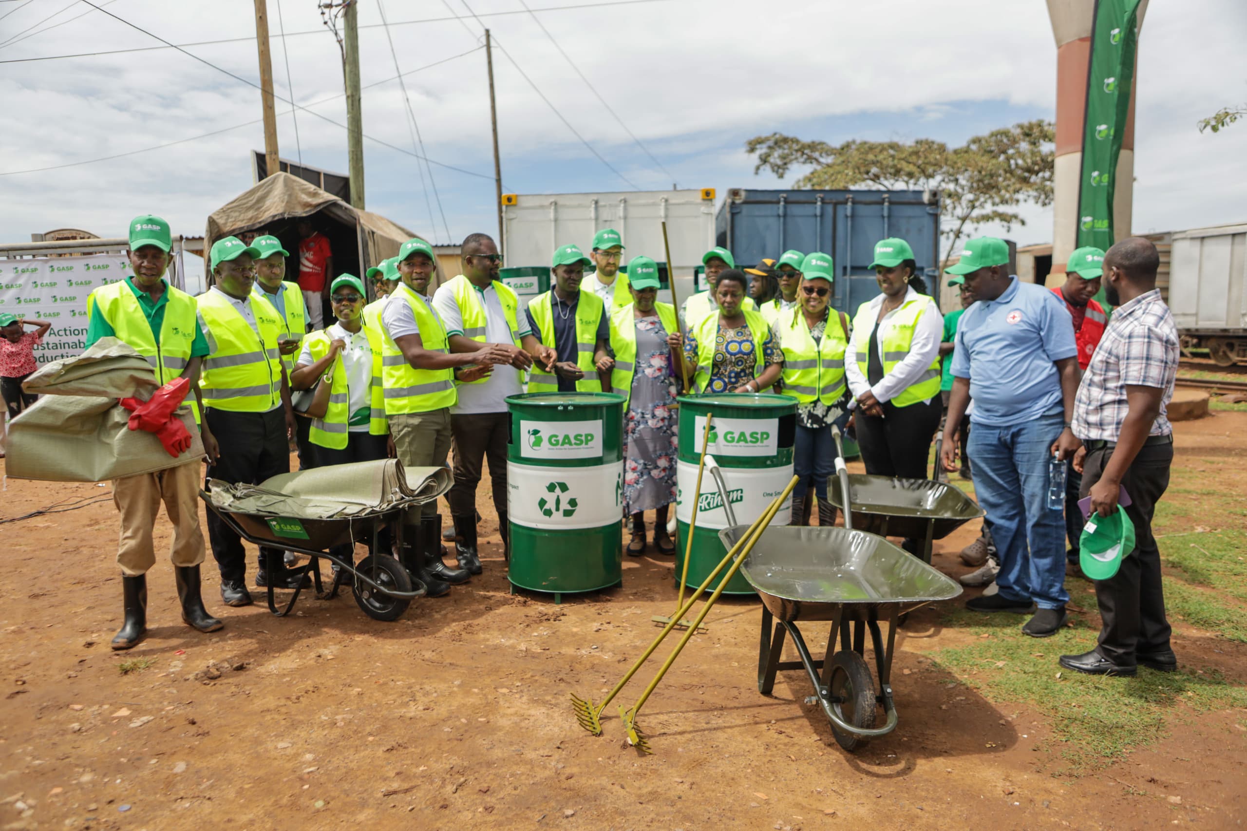 GASP Leads Community Waste Drive at Luzira Portbell, Advocates for ...