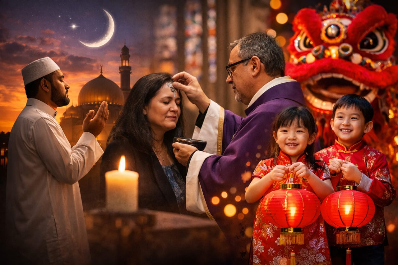 Rare calendar convergence sees Ramadan, Lent and Lunar New Year begin ...